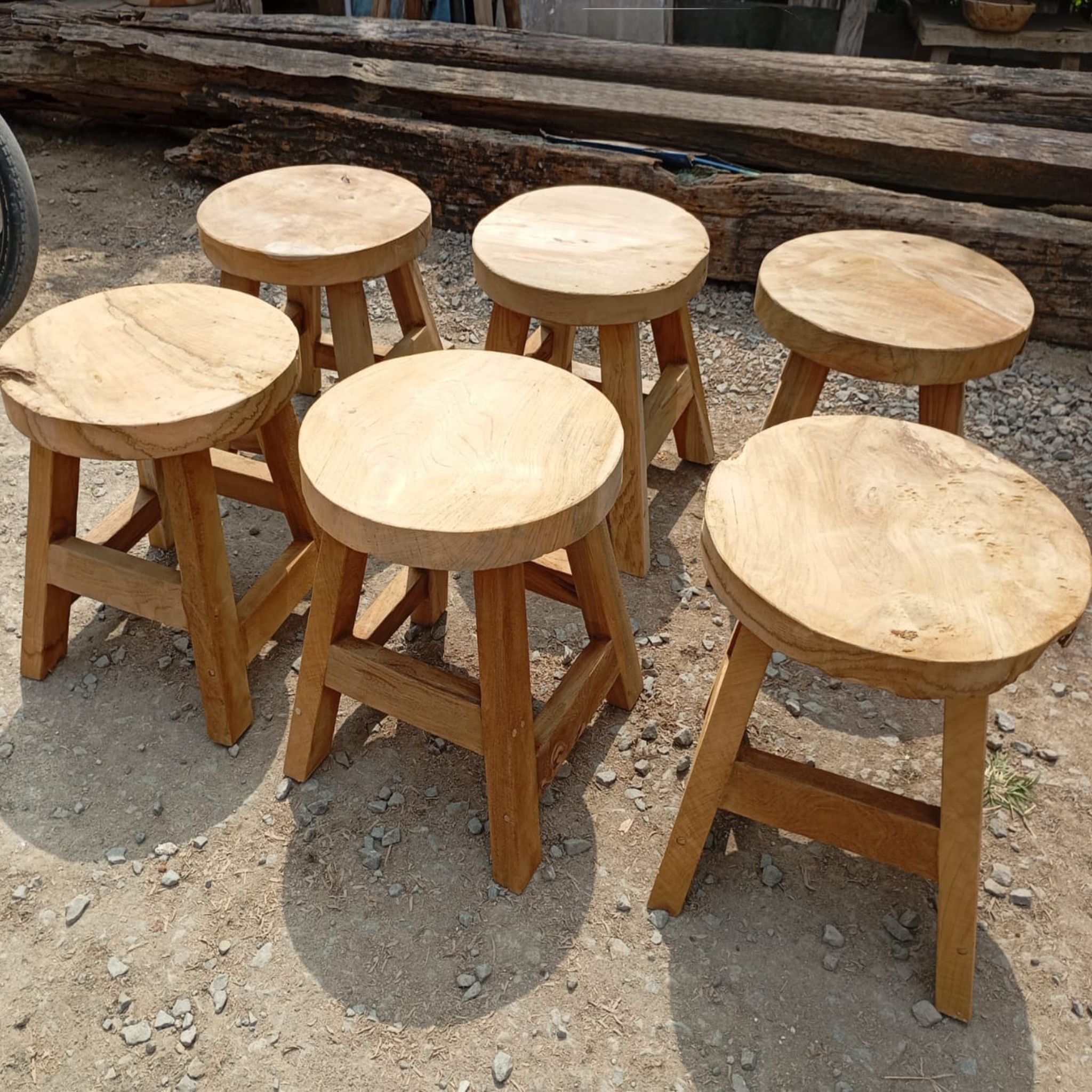 Nuko Coffee Table | Reclaimed Teak | Small Natural Wooden Side Table ...
